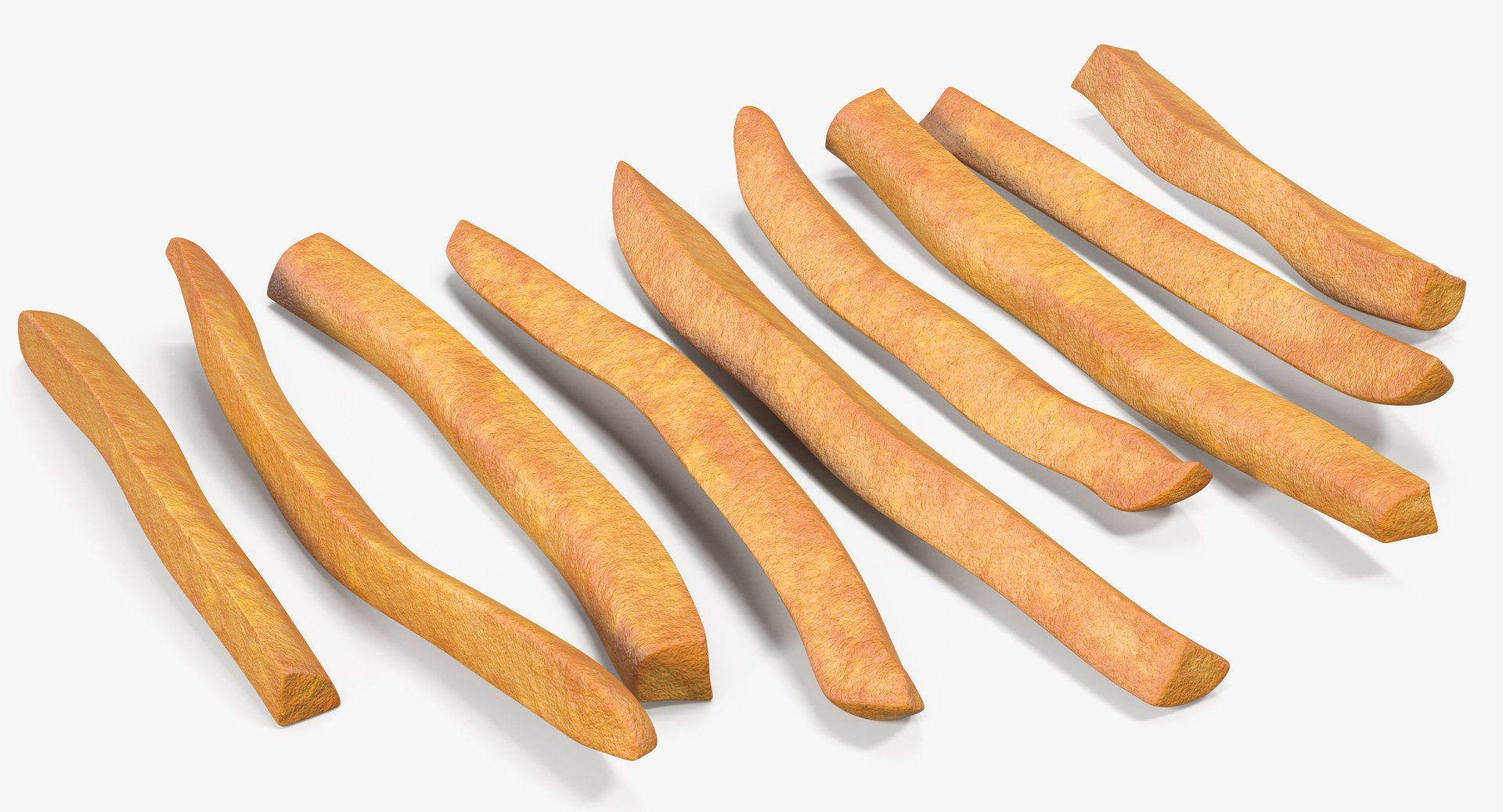 3D French Fries Model | 1148869 | TurboSquid