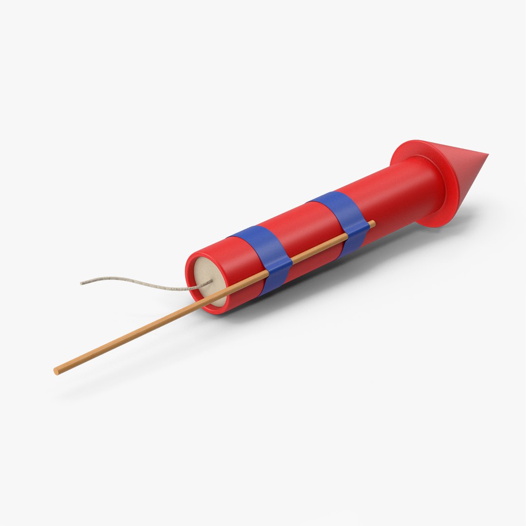 3D модель Firework Rocket - TurboSquid 1954829