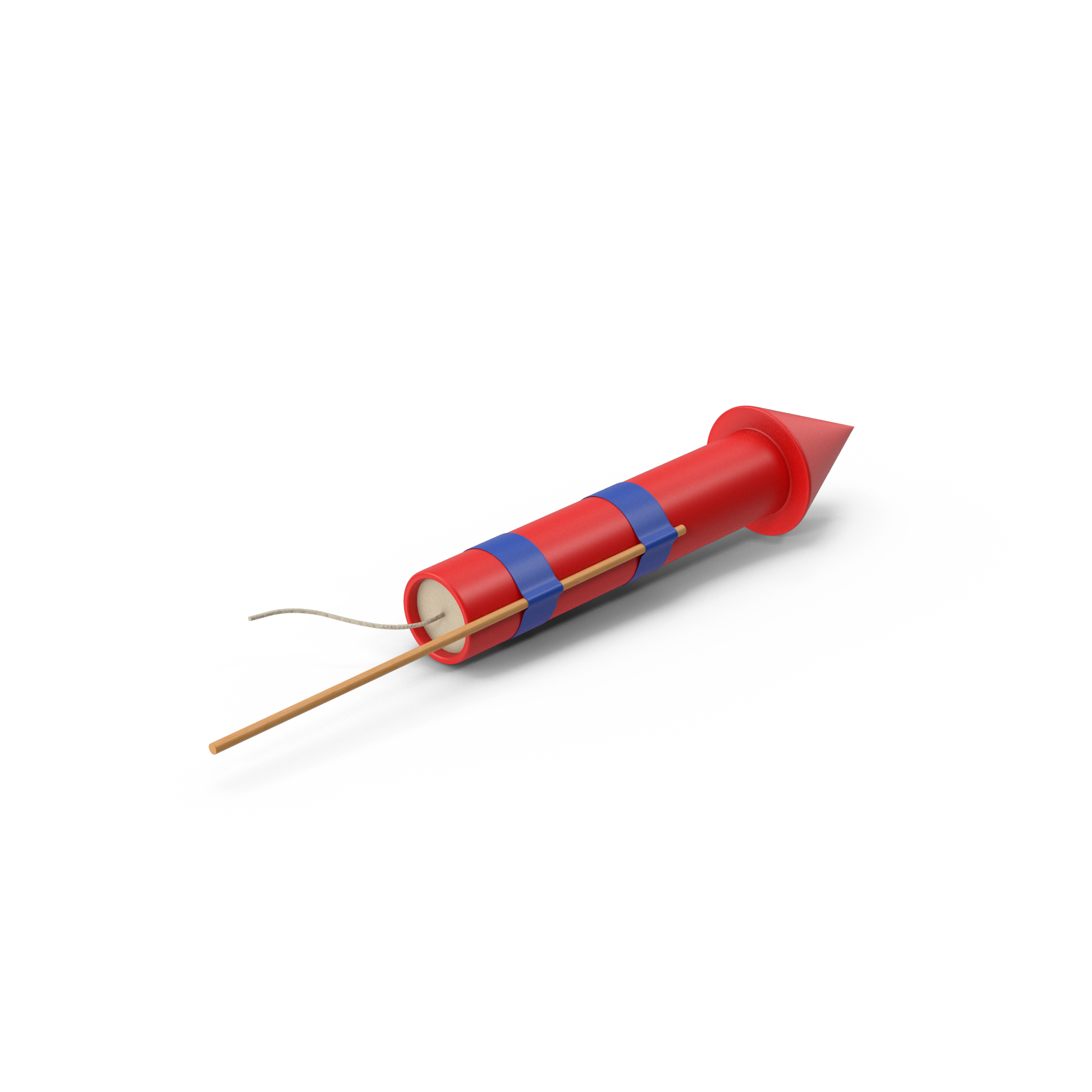 3D Firework Rocket - TurboSquid 1954829
