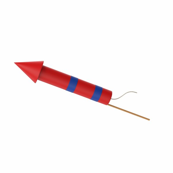 3D Firework Rocket - TurboSquid 1954829