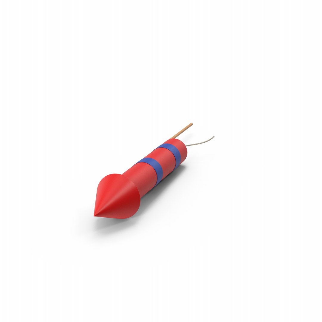 3D Firework Rocket - TurboSquid 1954829