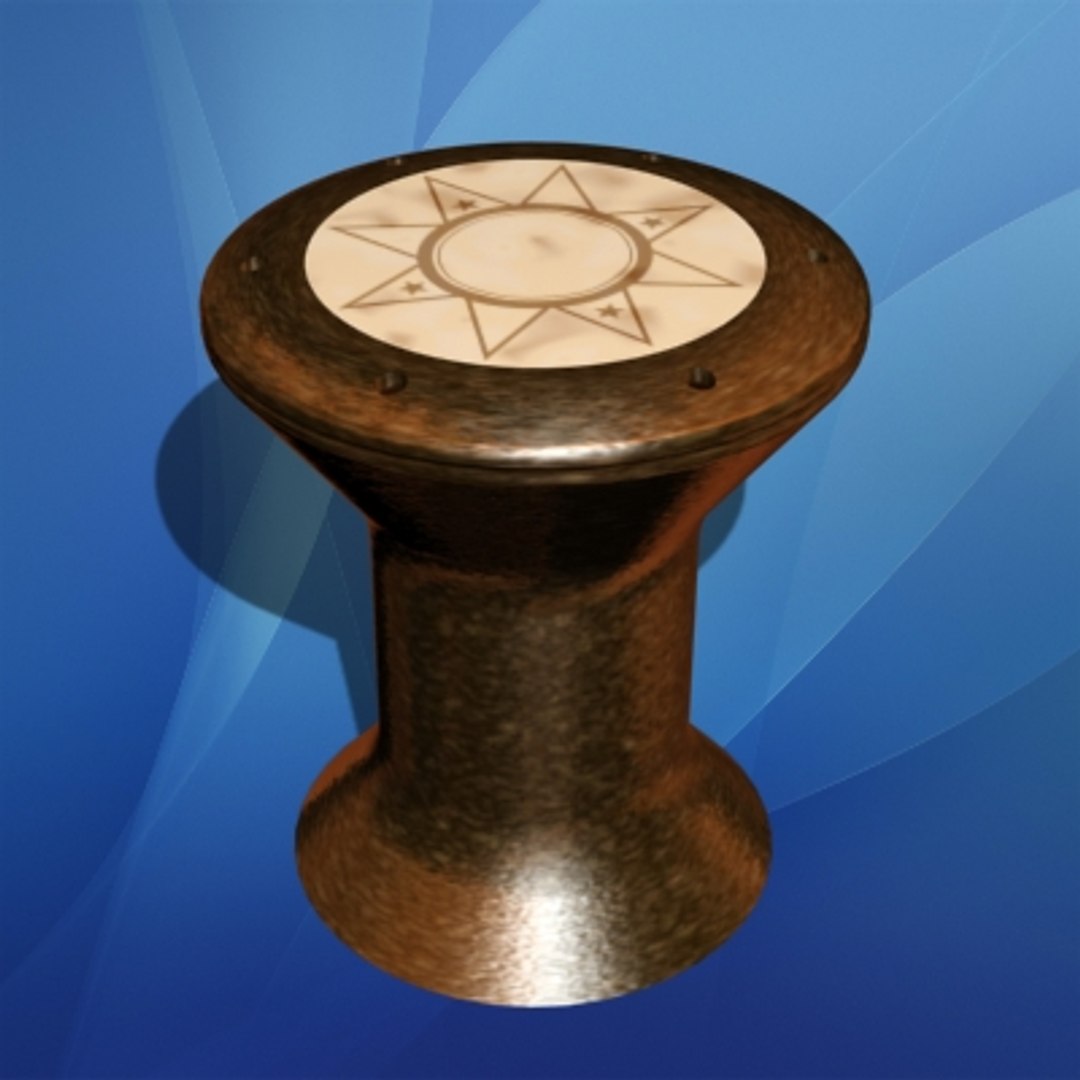 3d Model Darbuka Drum