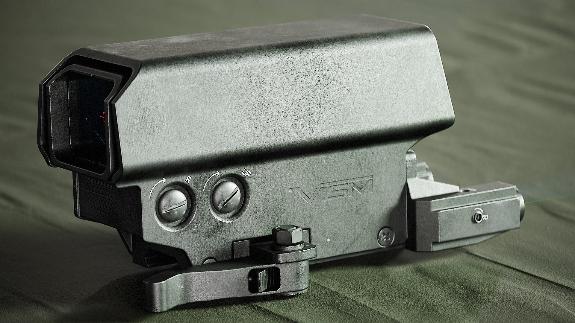 NcStar Urban Dot Sight W Green Laser And Red White NAV Model ...