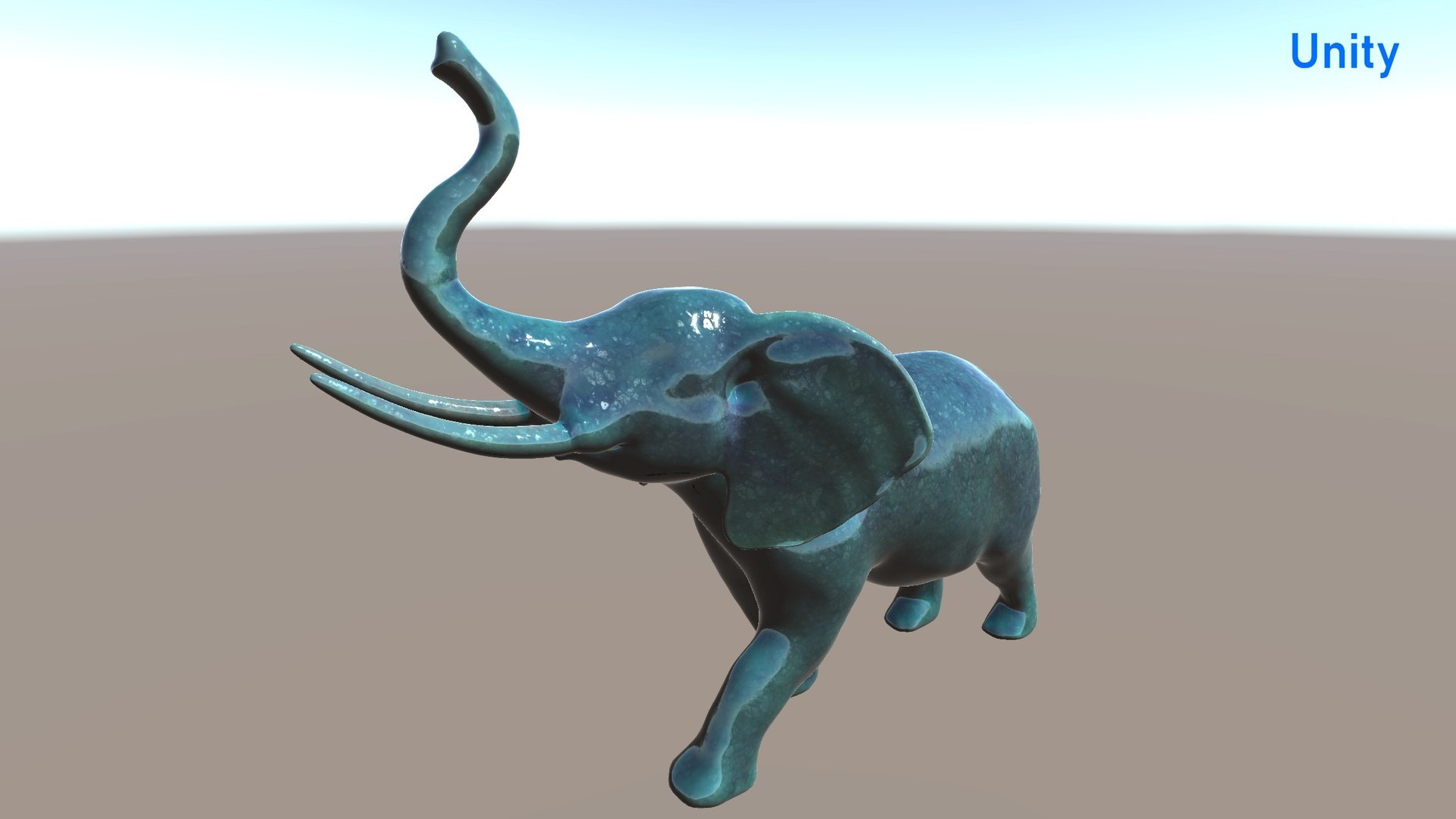 Elephant Figurine Model - TurboSquid 1678575