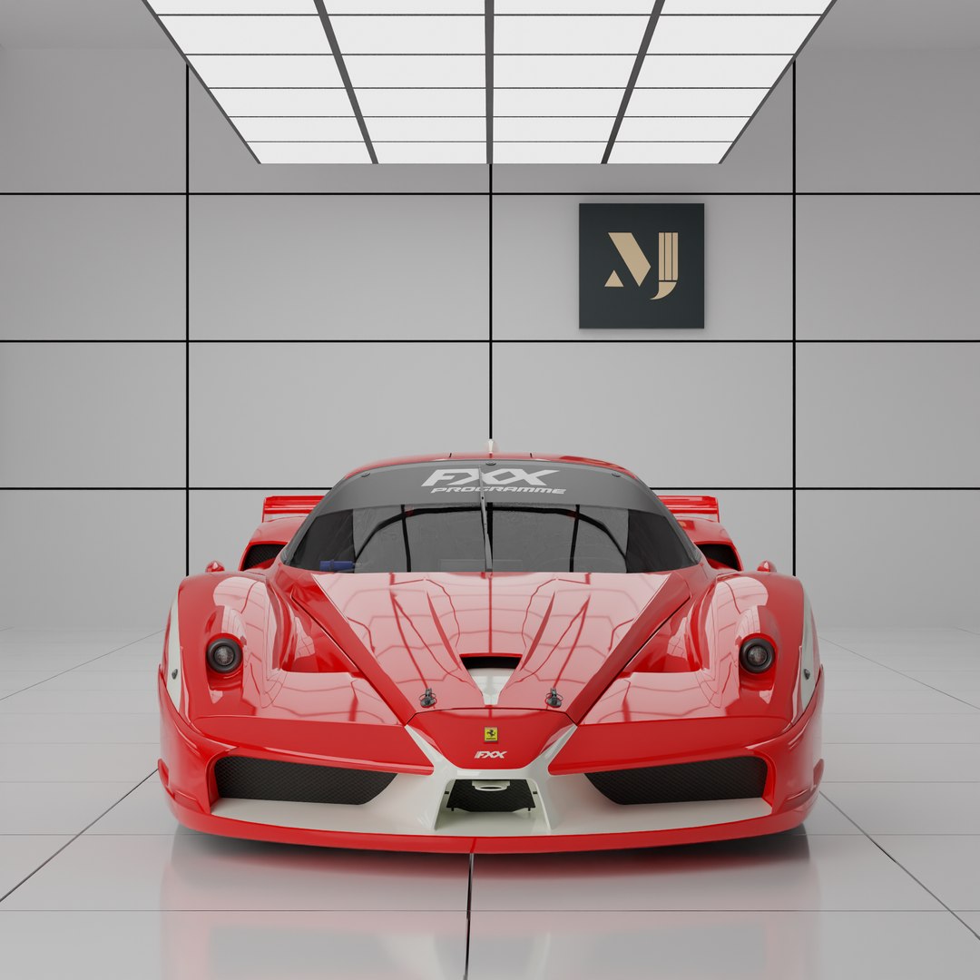3D Ferrari FXX Evolution - TurboSquid 2297625