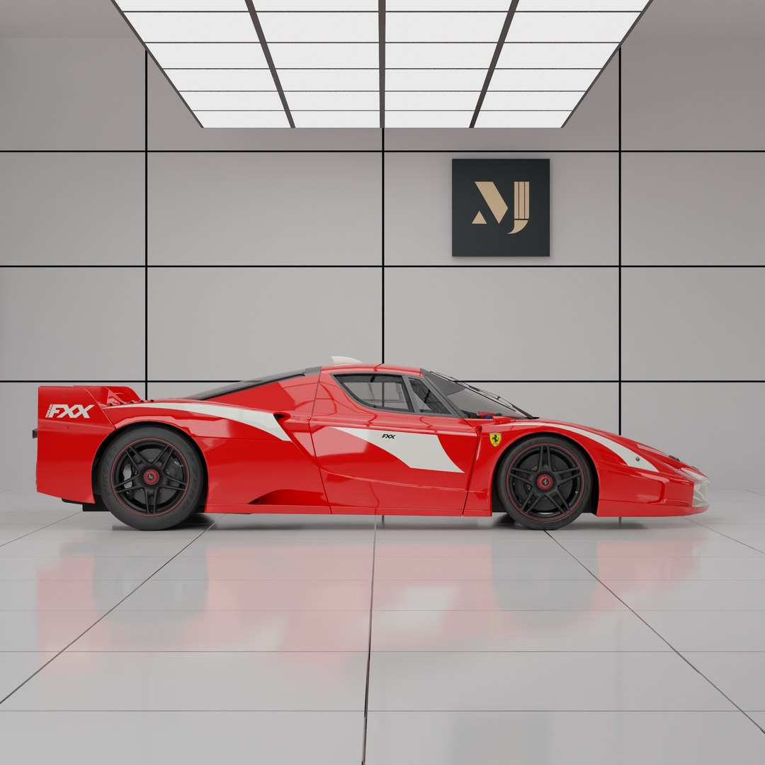 3D Ferrari FXX Evolution - TurboSquid 2297625