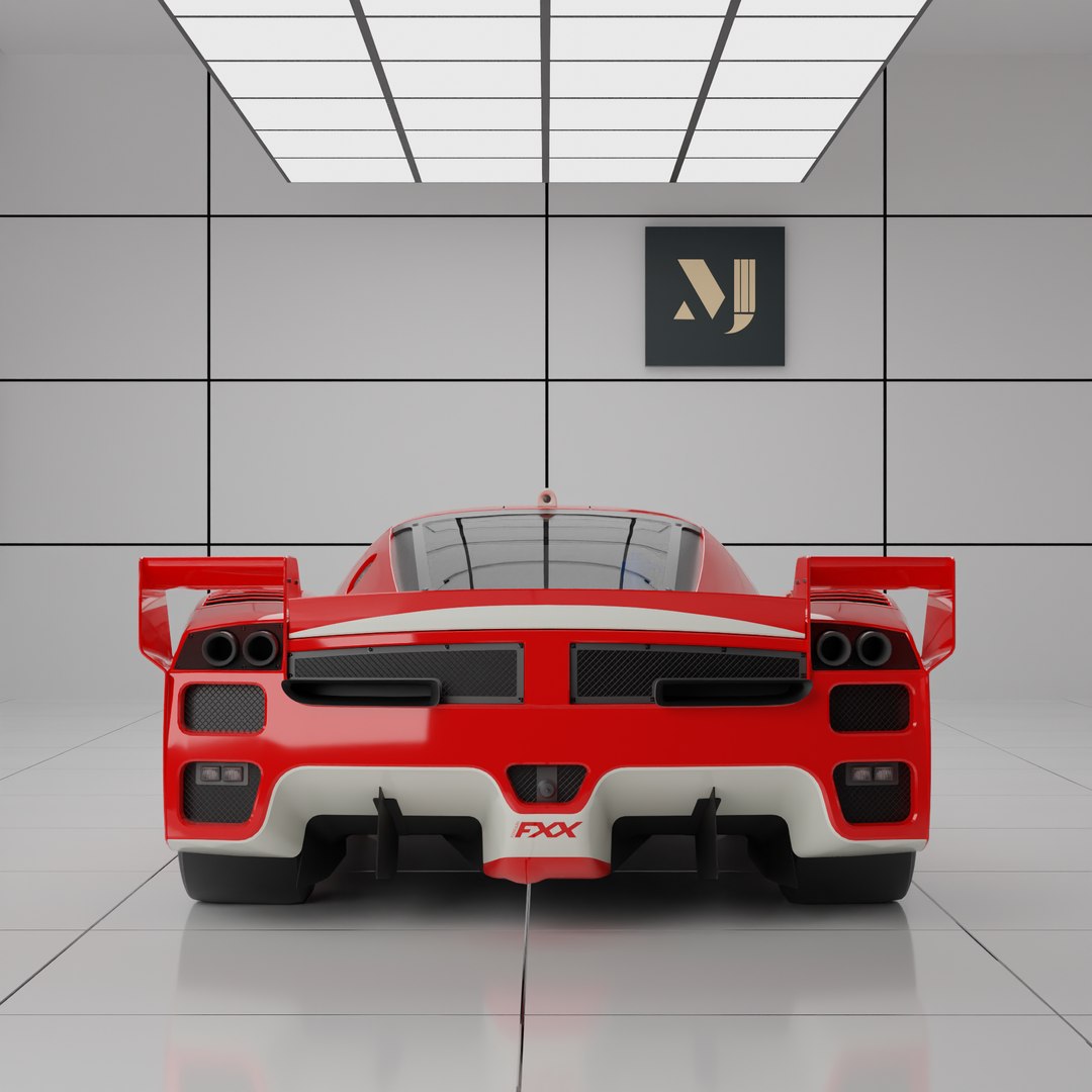 3D Ferrari FXX Evolution - TurboSquid 2297625