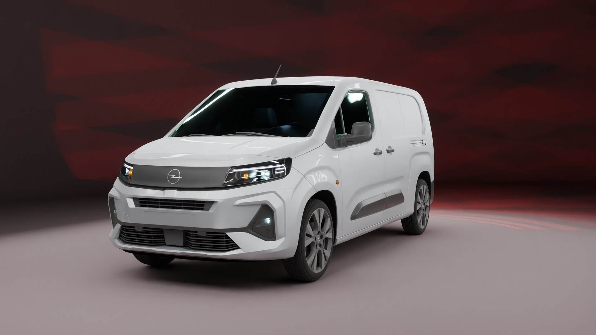 Opel Combo EVan 2024 With Scenes 3D Model - TurboSquid 2229134