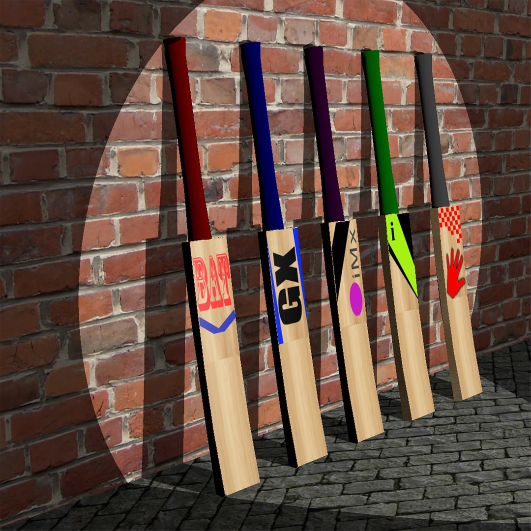 3D Model Cricket Bat - TurboSquid 1190882