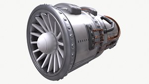 Download 3D Jet Engine Blender Models - TurboSquid
