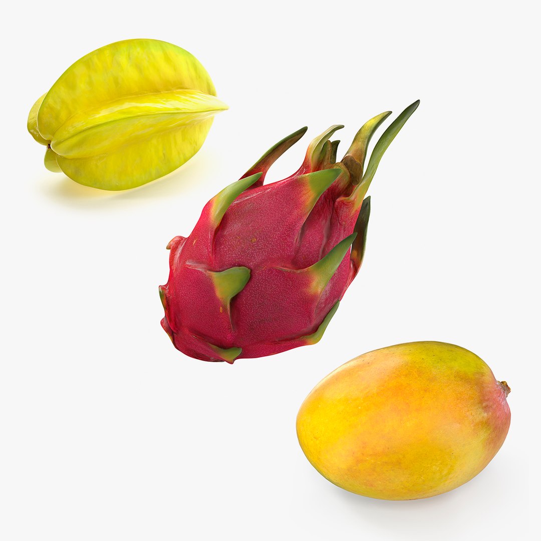 3D Exotic Fruits Collection 10 - TurboSquid 2212358