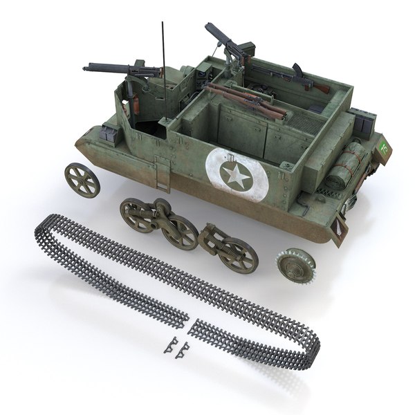 3D bren gun carrier - - TurboSquid 1510296