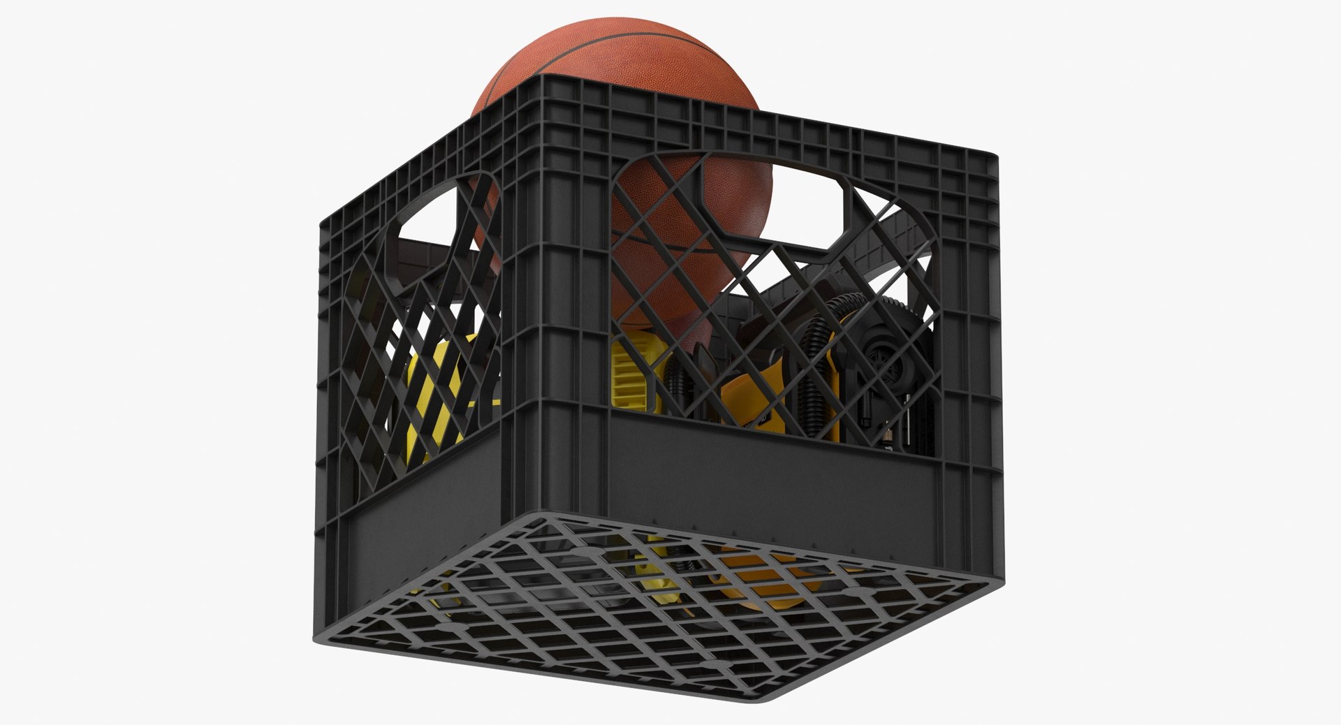 3D Crate Type 01 Filled And Stracked Clean And Dirty Model - TurboSquid ...