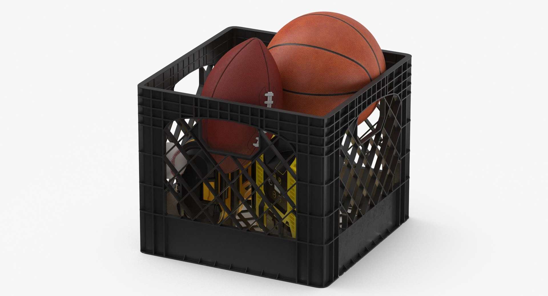 3D Crate Type 01 Filled And Stracked Clean And Dirty Model - TurboSquid ...