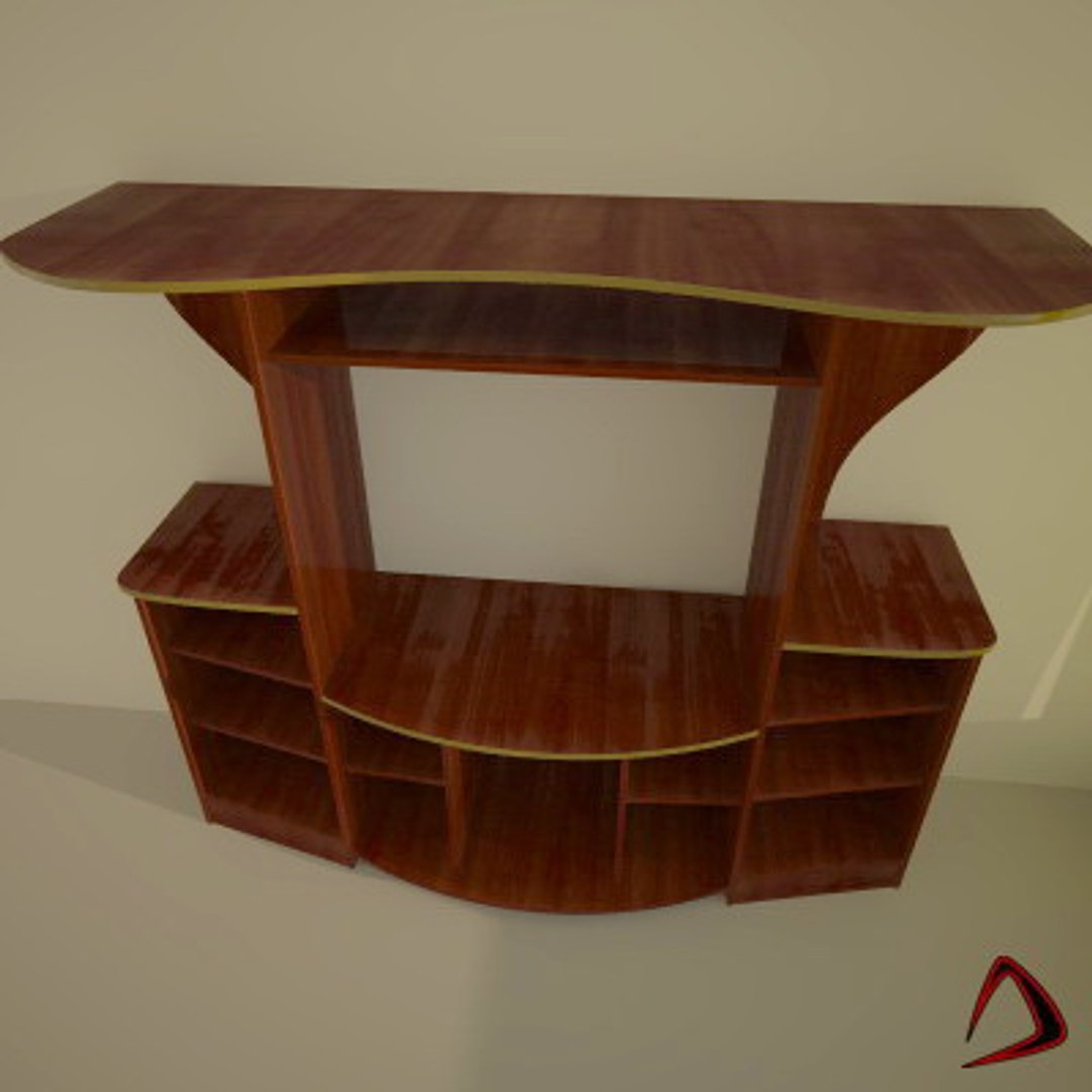 3d Table Tv Model