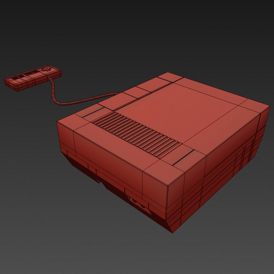 3d Model Nintendo Entertainment