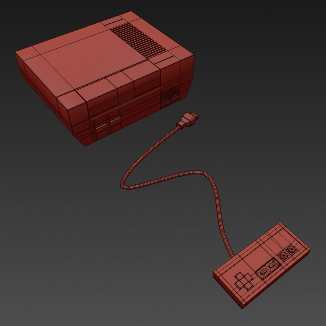 3d Model Nintendo Entertainment