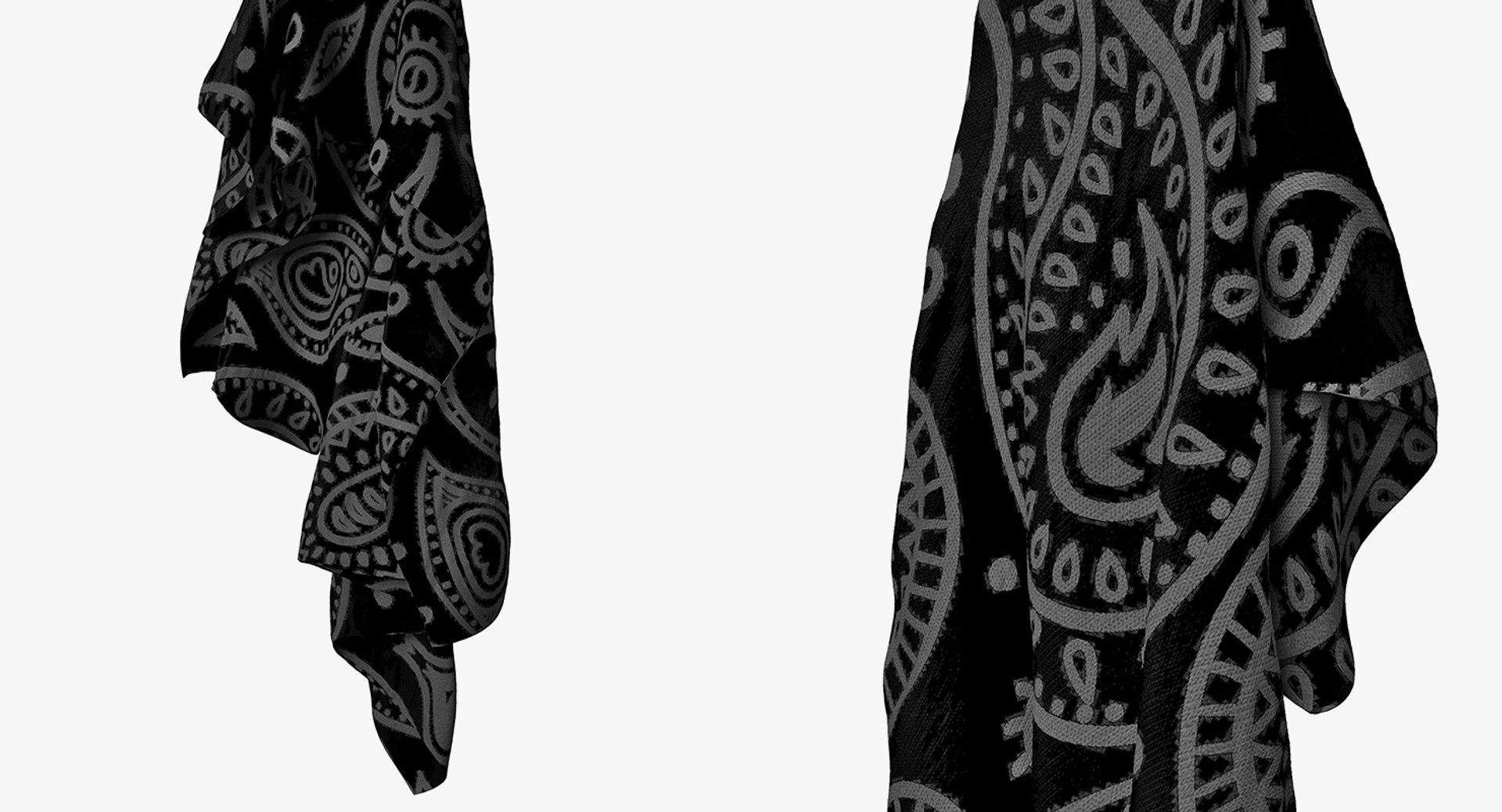 Headscarf Bandana Scarf Head 3D Model - TurboSquid 1430436