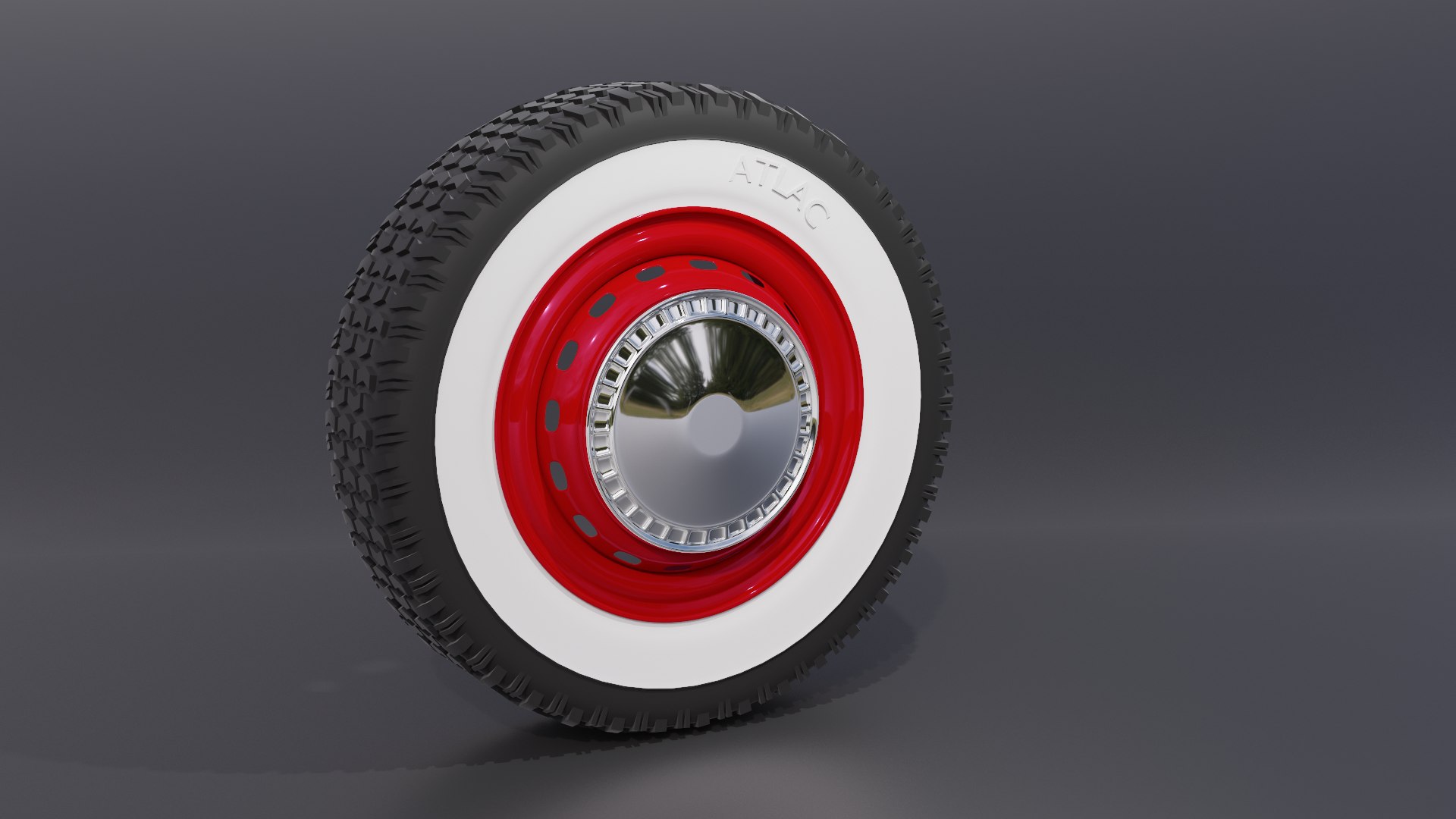 Classic Wheel 3D Model - TurboSquid 1712344