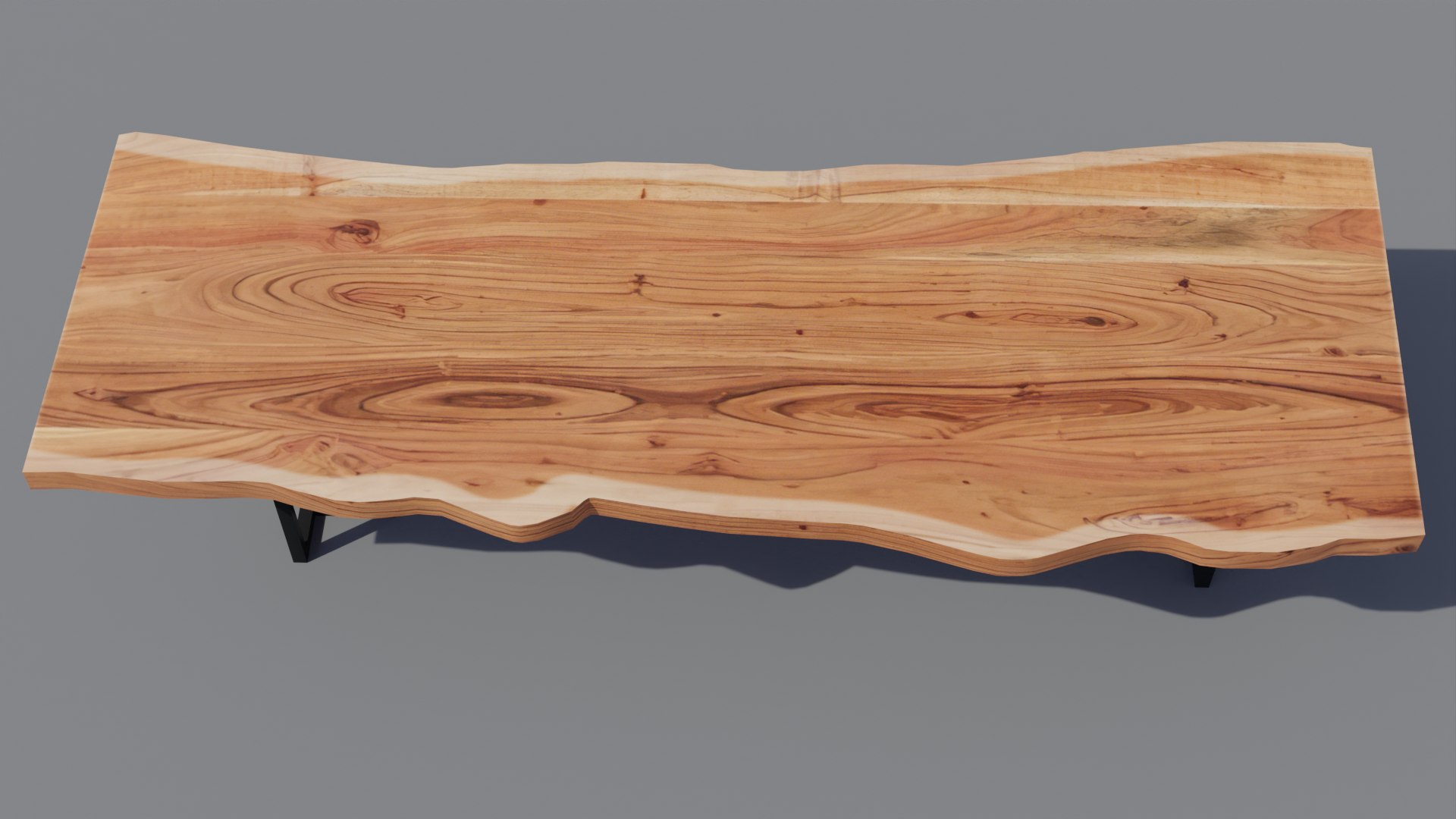 Live Edge Table Model - TurboSquid 2042935