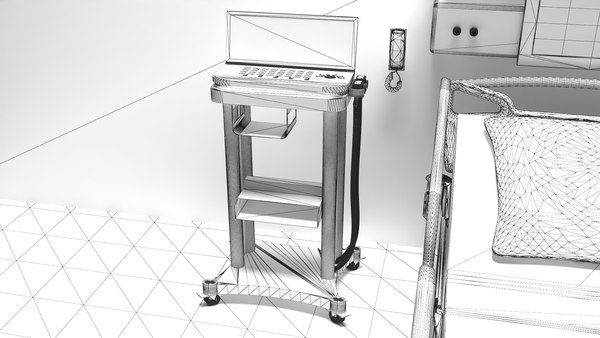 modelo 3d Intensive Care Unit 2 - TurboSquid 2057132