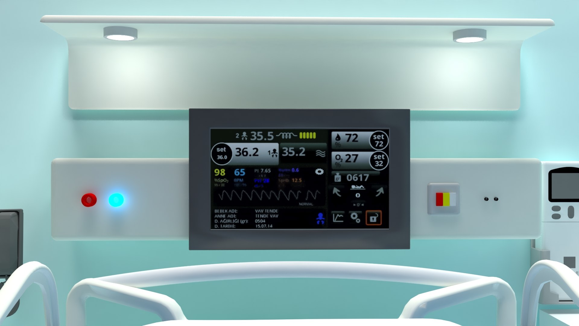 3D Intensive Care Unit 2 - TurboSquid 2057132