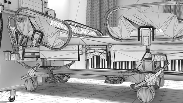 modelo 3d Intensive Care Unit 2 - TurboSquid 2057132