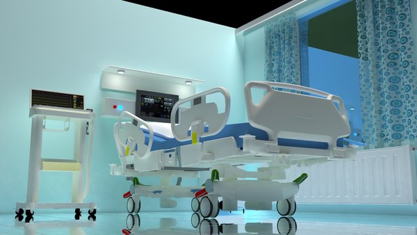 modelo 3d Intensive Care Unit 2 - TurboSquid 2057132