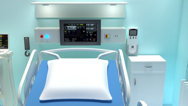 modelo 3d Intensive Care Unit 2 - TurboSquid 2057132