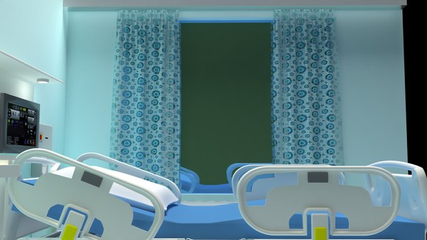 modelo 3d Intensive Care Unit 2 - TurboSquid 2057132