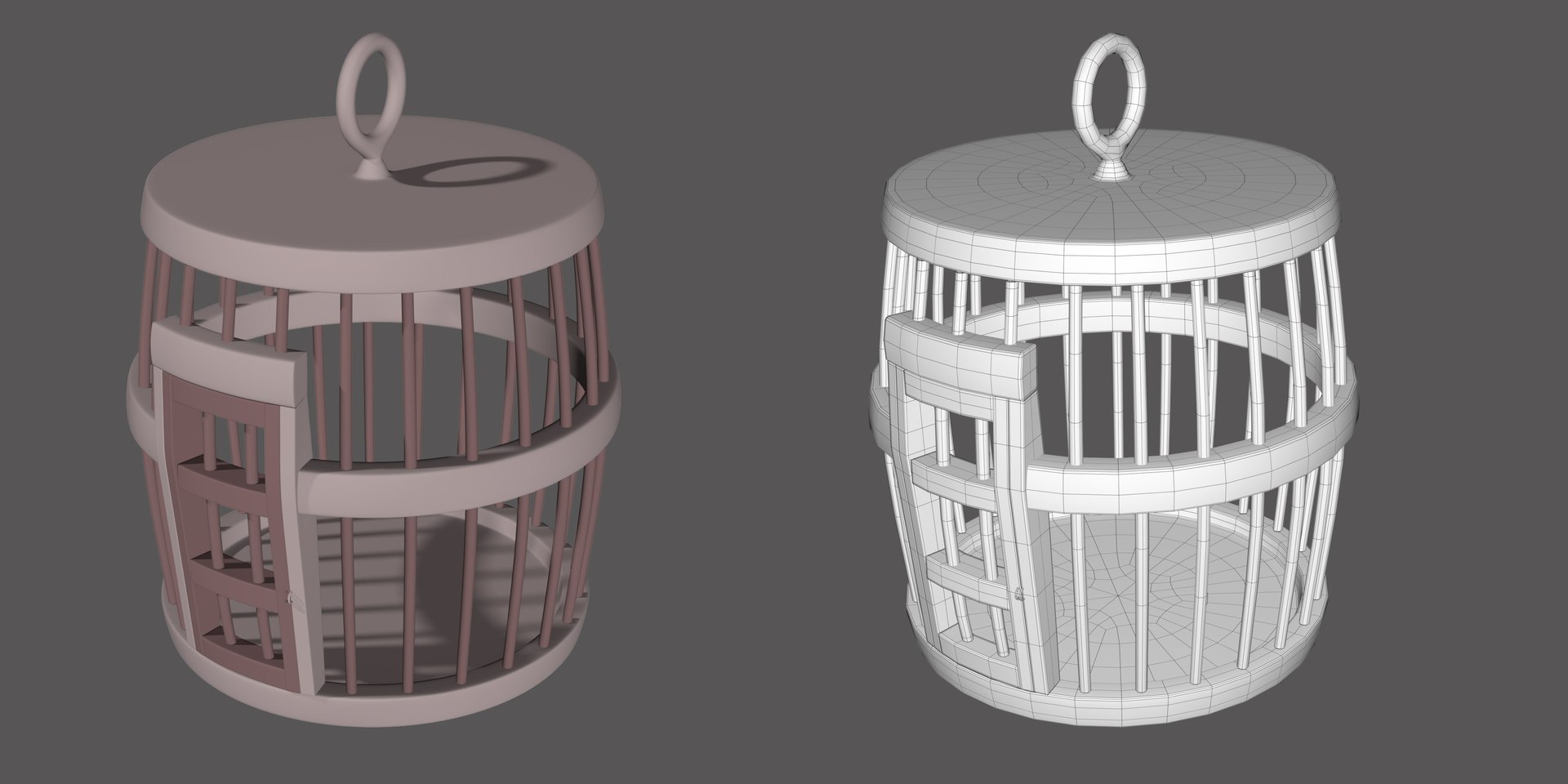 3D Model Cage - TurboSquid 2031882