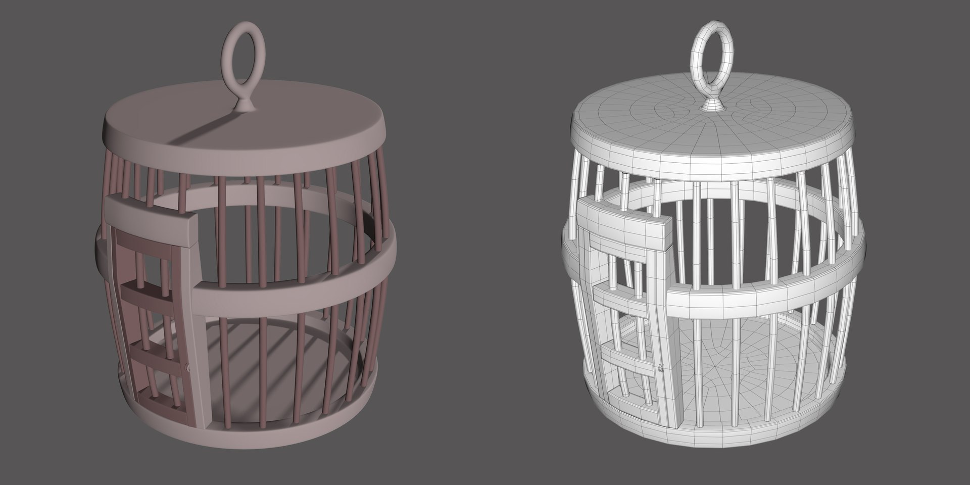 3D Model Cage - TurboSquid 2031882