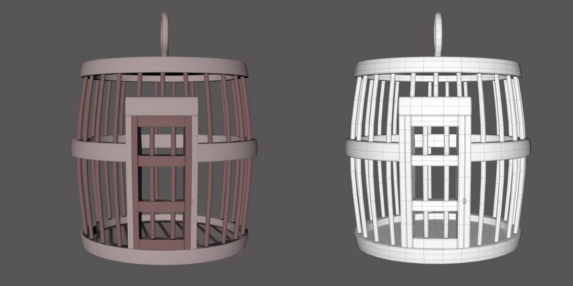 3D Model Cage - TurboSquid 2031882