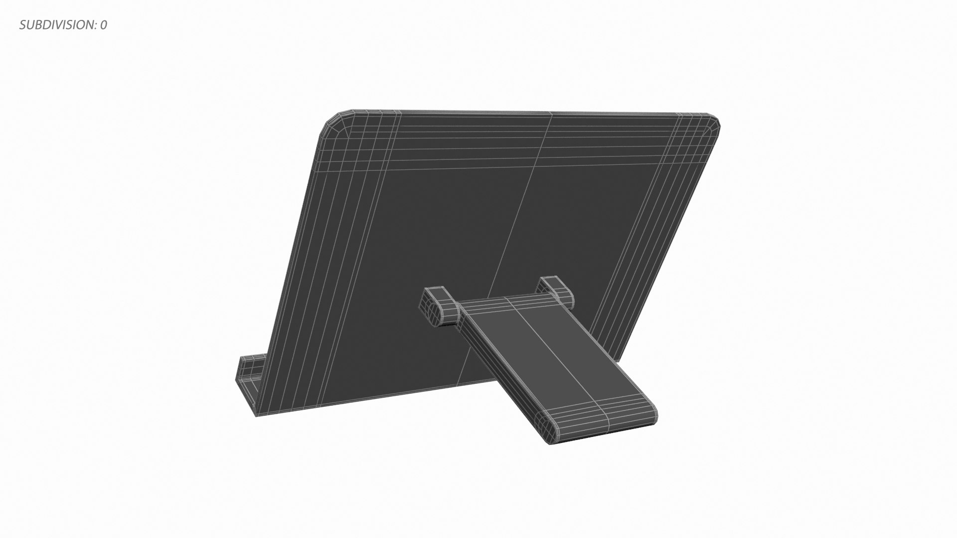 3D Foldable Book Holder Model - TurboSquid 1927652
