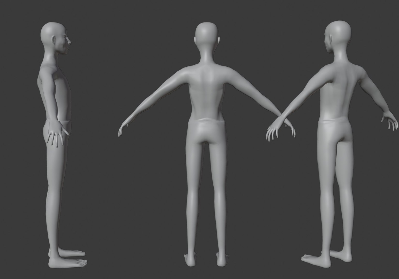 Male Body Model - TurboSquid 1891705