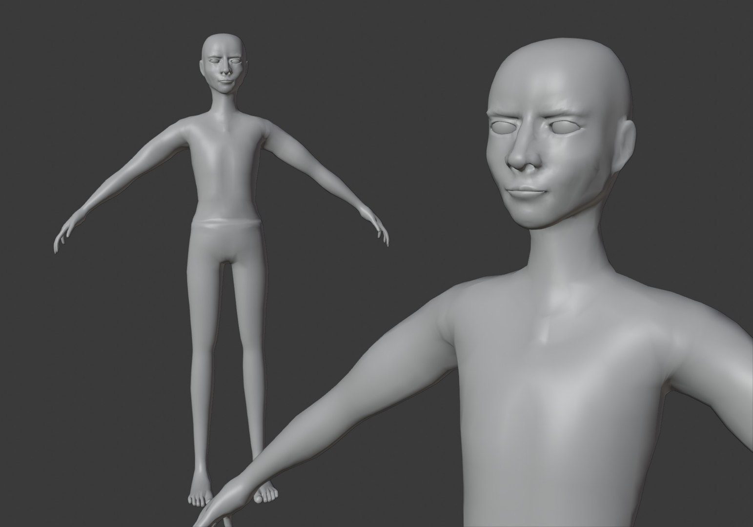Male Body Model - TurboSquid 1891705