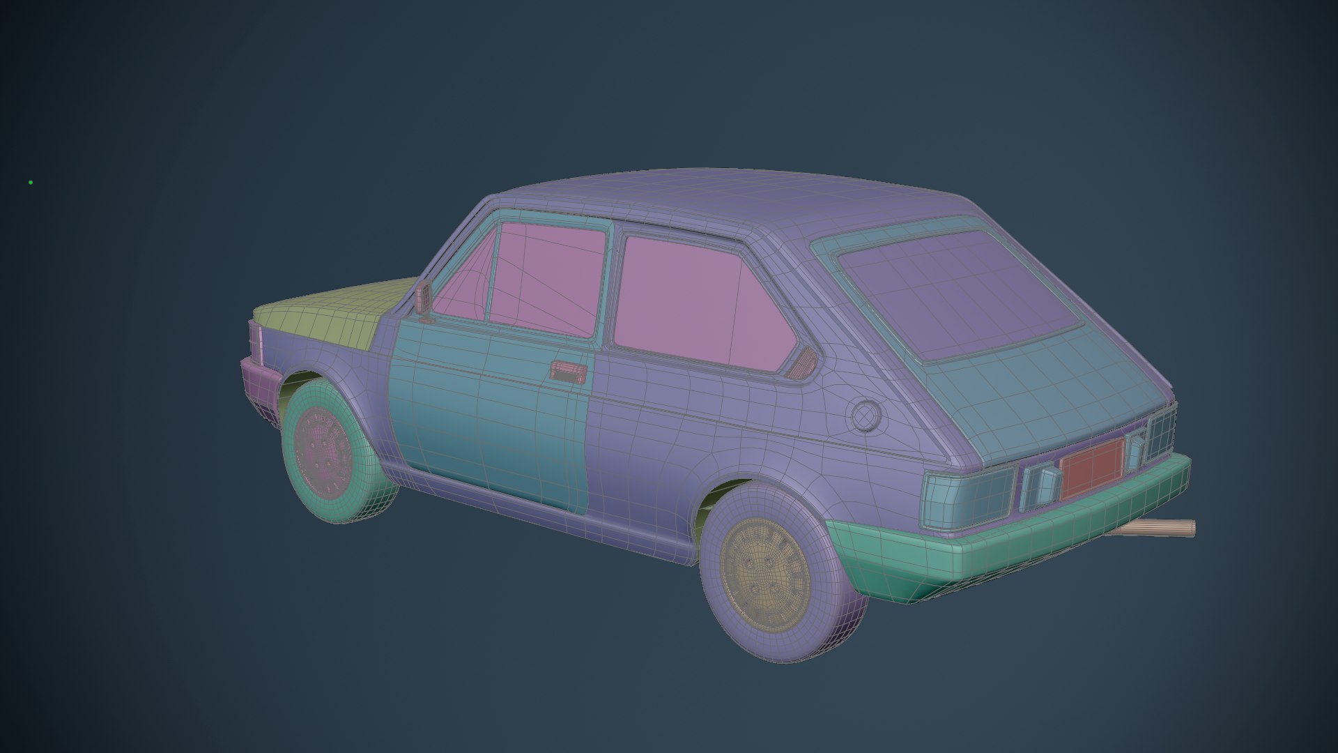 Fiat 147 Car 3D 3D Model - TurboSquid 2113192