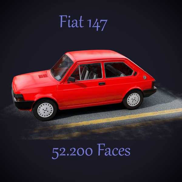 modelo 3d Fiat 147 car 3D - TurboSquid 2113192