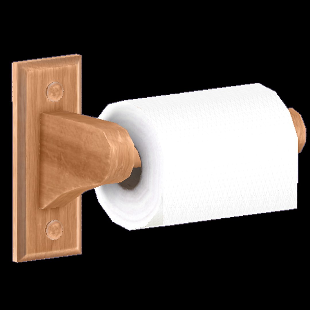 3d Toilet Paper Model