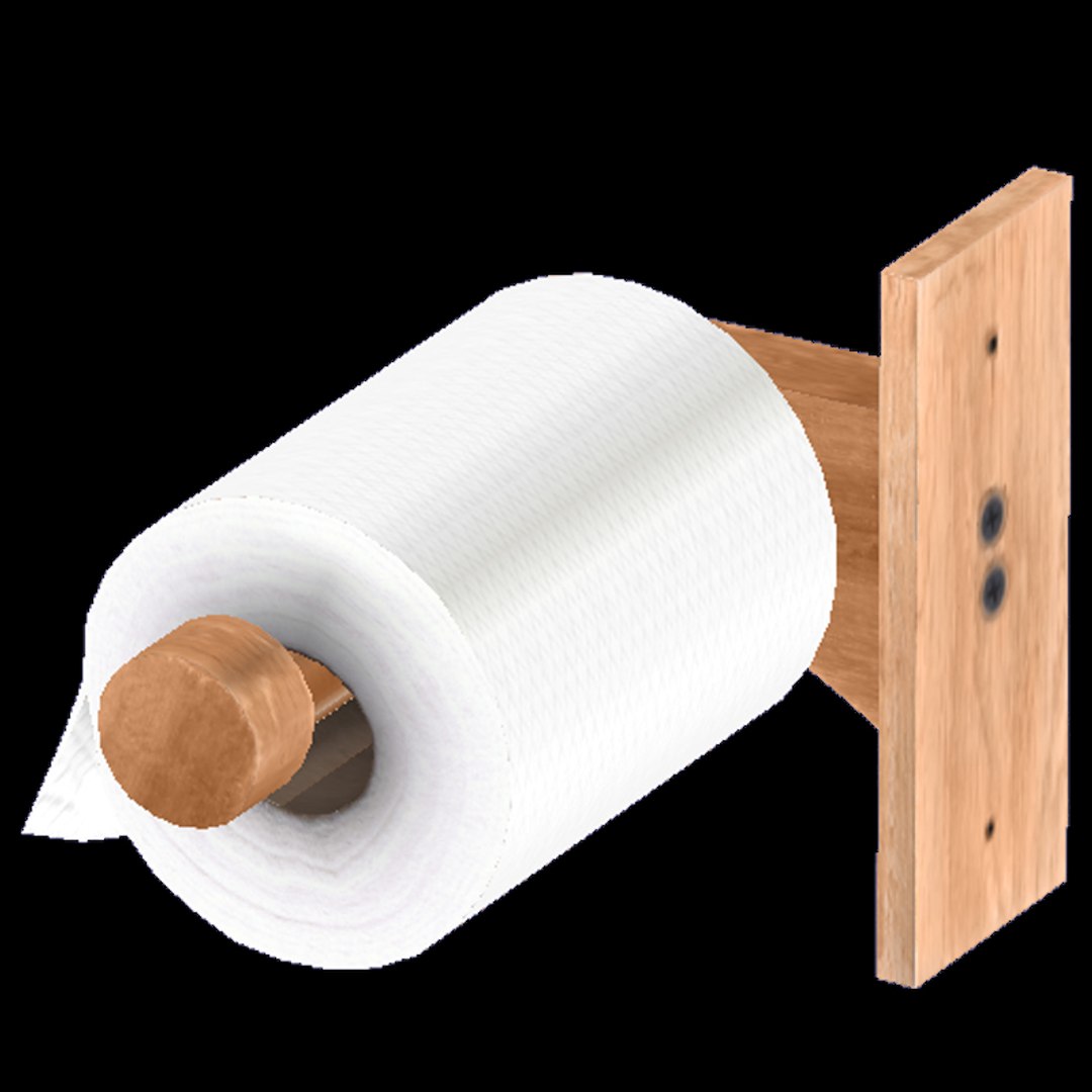 3d Toilet Paper Model