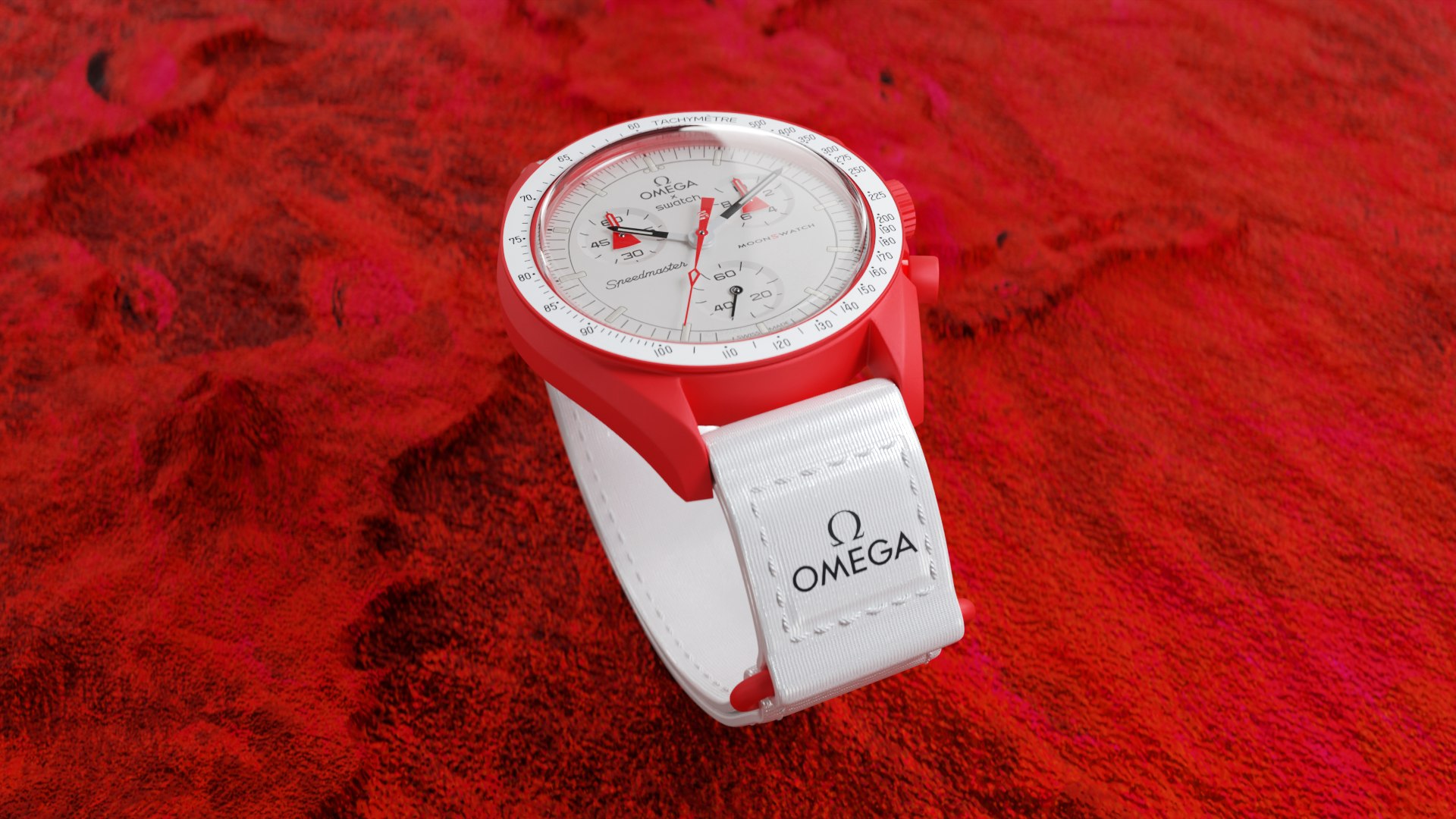 3D Moonswatch Mission To Mars Model - TurboSquid 2225411