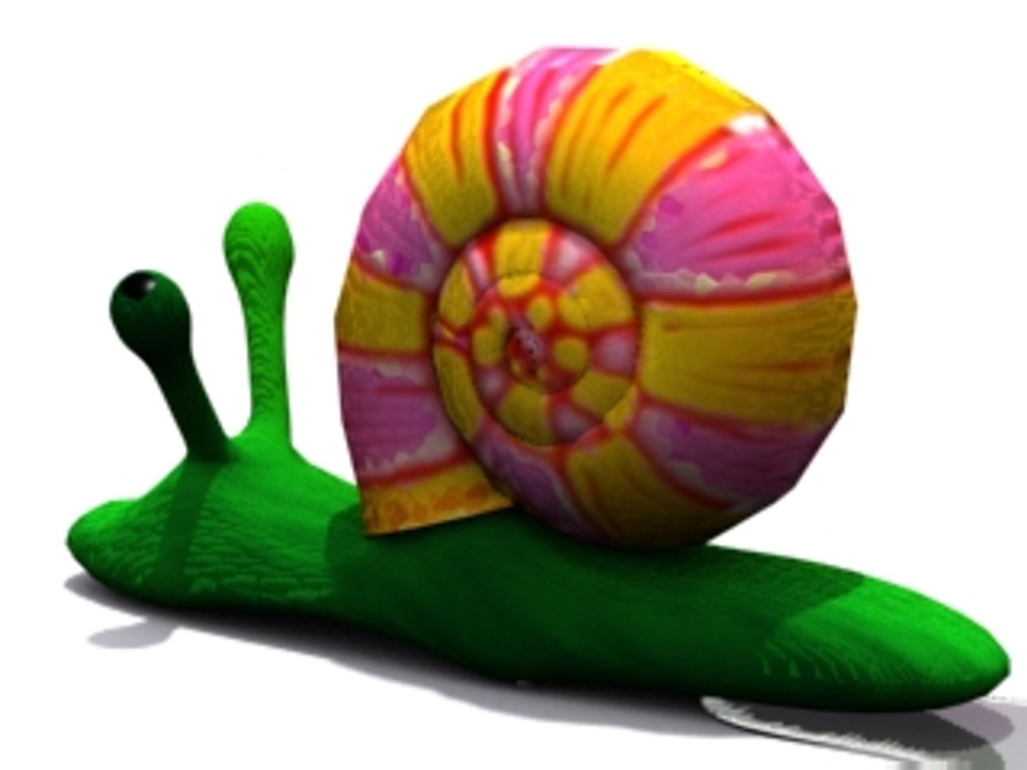 Hippie Snail Character Max Free