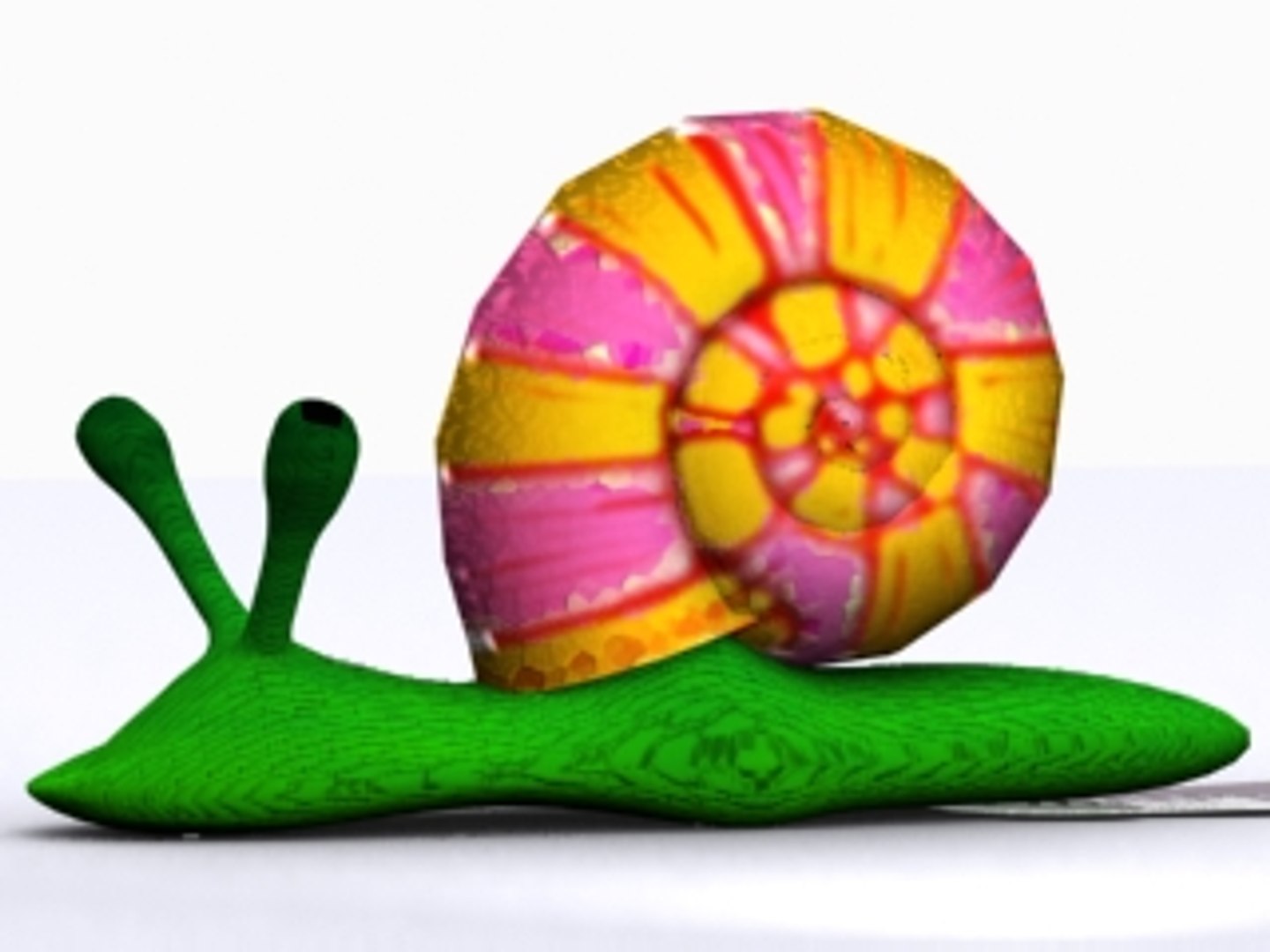 Hippie Snail Character Max Free
