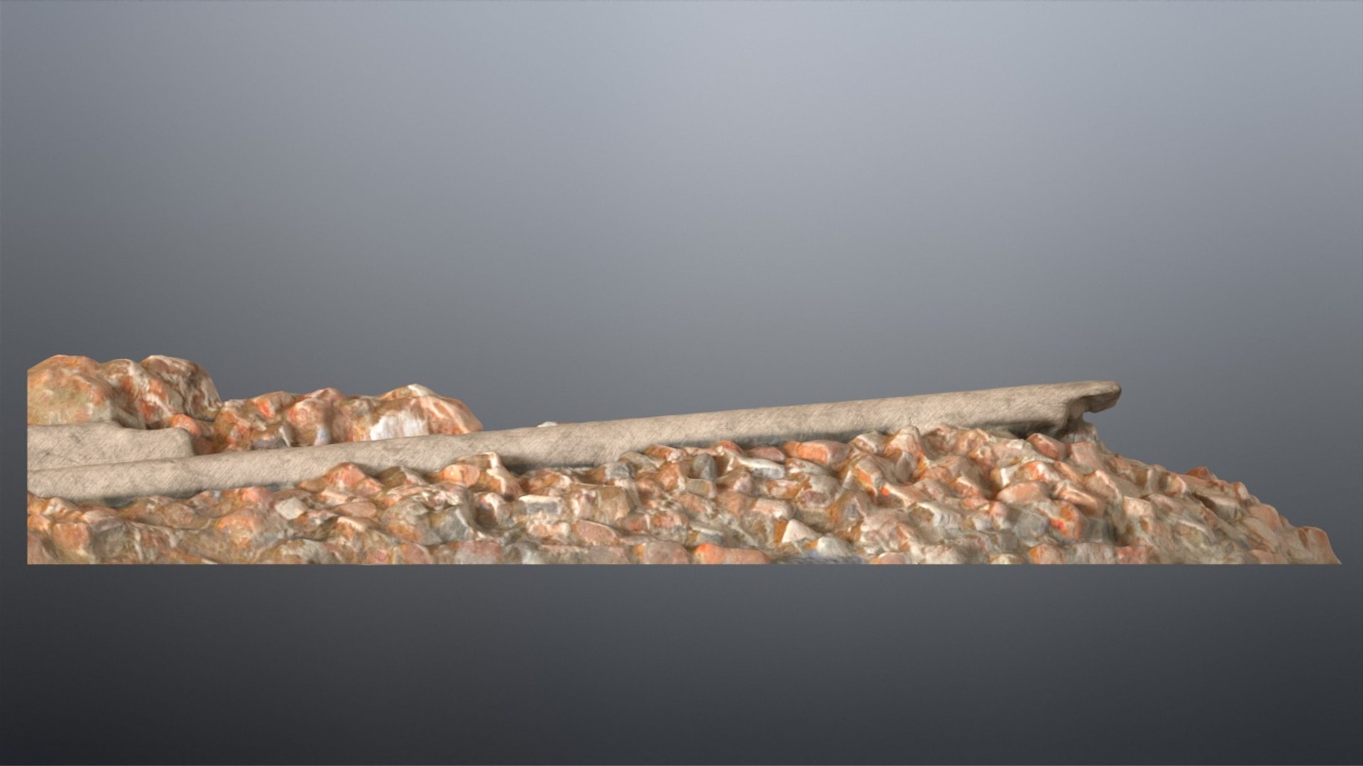 Rubble 3D Model - TurboSquid 2078238