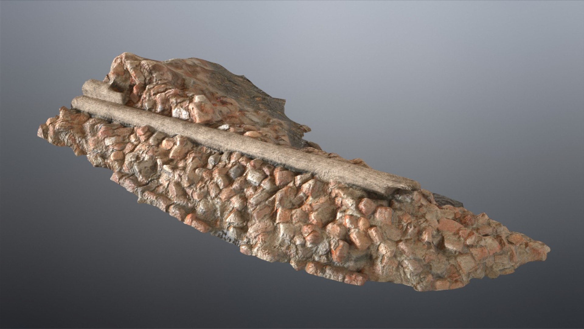 Rubble 3D Model - TurboSquid 2078238