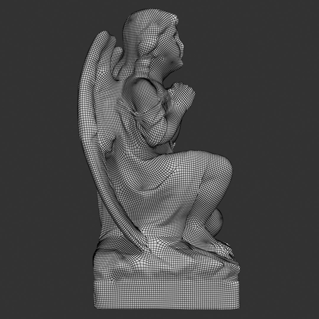 Model Angel Statue