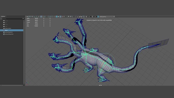 Hydra 3D model - TurboSquid 1725542