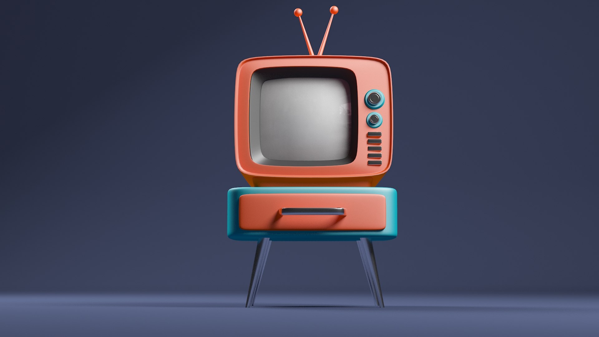 3D Cartoon Tv - TurboSquid 2028163