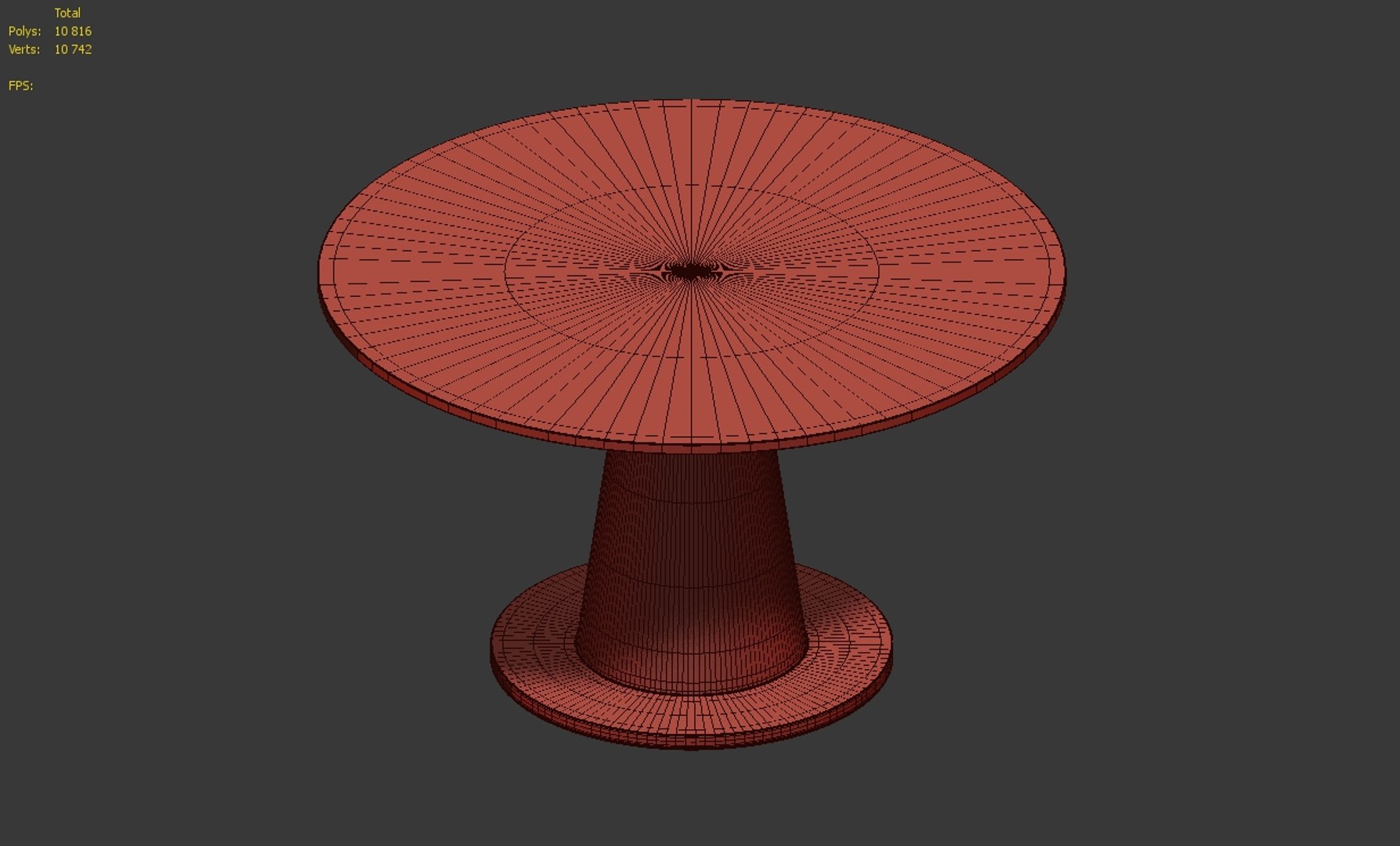 3D konus table - TurboSquid 1650467