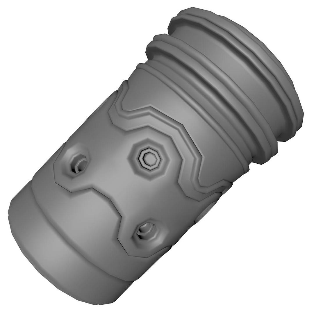 3d Fbx Unit Science Fiction
